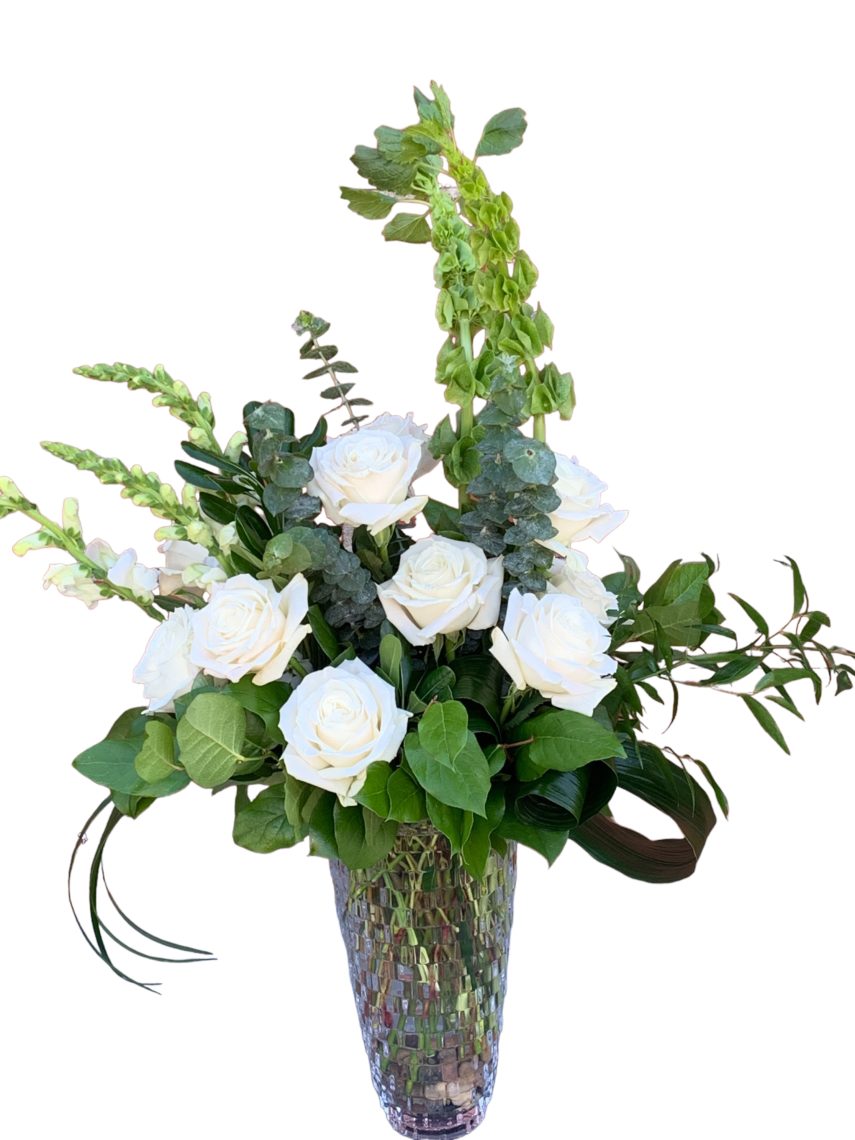 Large Floral Displays – Lilies White