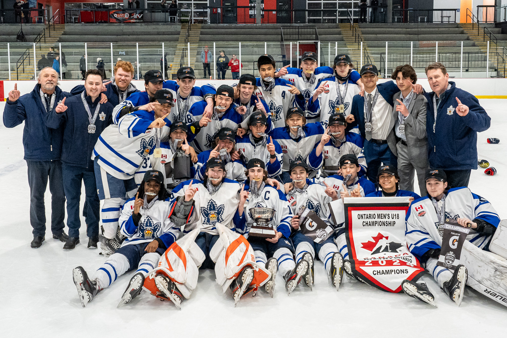MARKHAM WAXERS – CHAMPIONS!! – ONTARIO/CENTRAL REGION CHAMPIONSHIPS